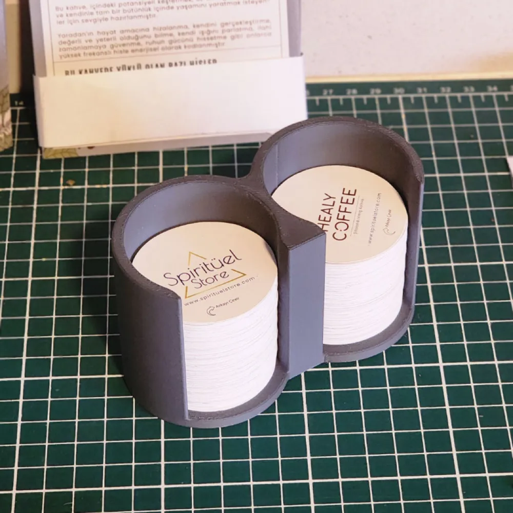 Label Holder Stand – Dual & Quad Versions by Ürün Atölyesi MakerWorld ...