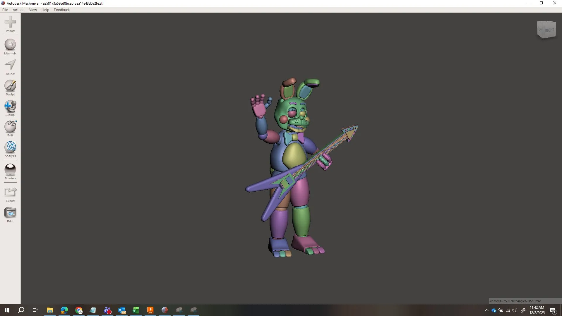 STATIC - Bonnie the Bunny – FNaF Tribute Model by Timberlake Creations ...