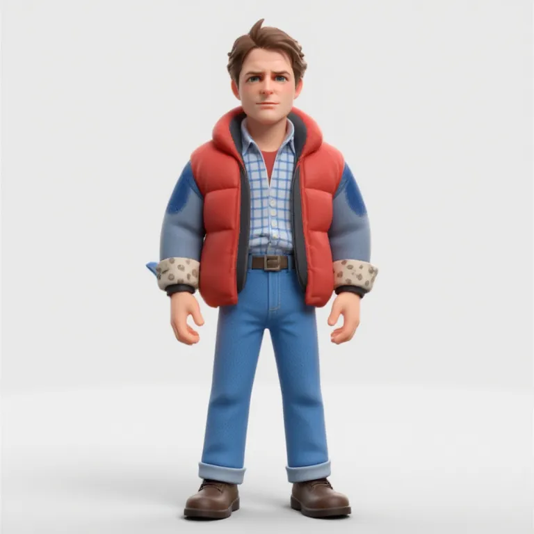 Marty McFly - Modelo de impresión 3D gratuito - MakerWorld