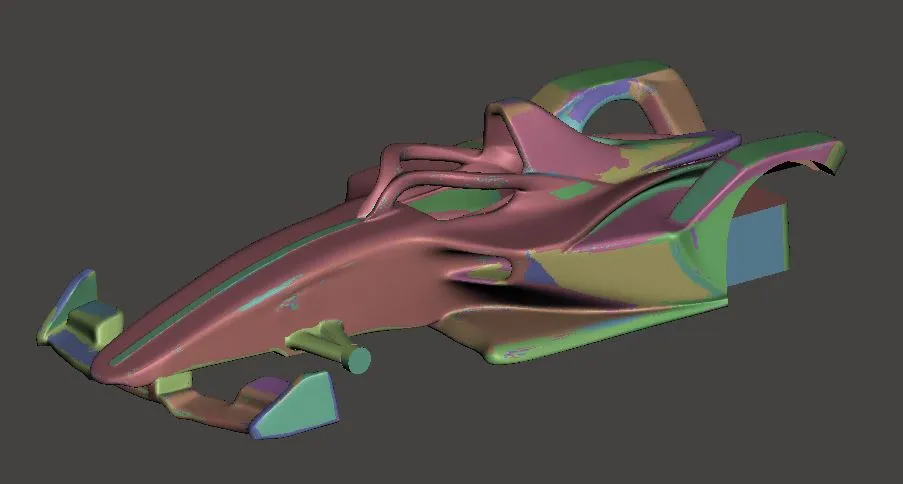 Formula 1 Inspired Pinewood Derby Car STL F1 Car - Free 3D Print Model ...