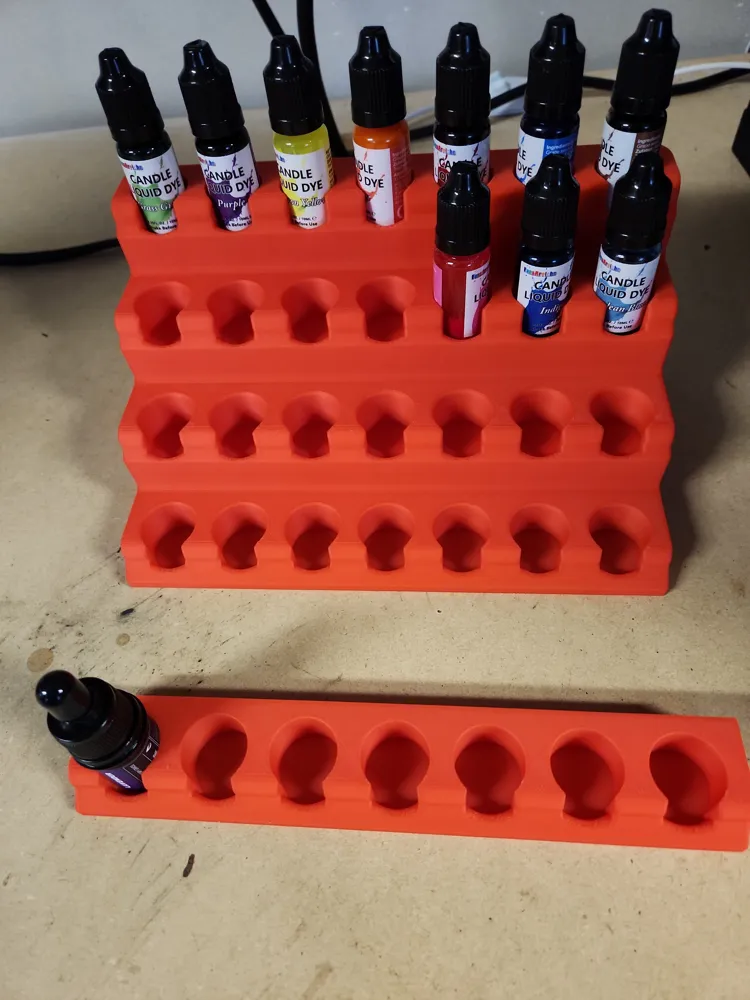Essential oils rack - Free 3D Print Model - MakerWorld