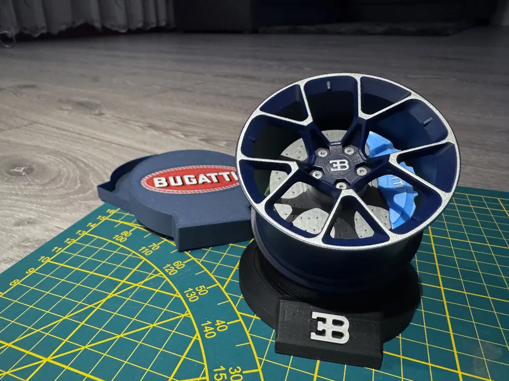 Bugatti Chiron Caractere wheel by kingkem print MakerWorld: Download ...