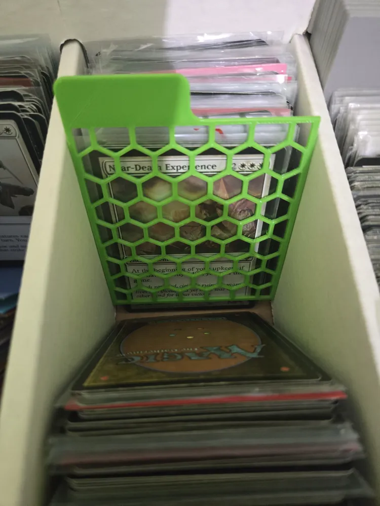 TCG Card Divider - Free 3D Print Model - MakerWorld