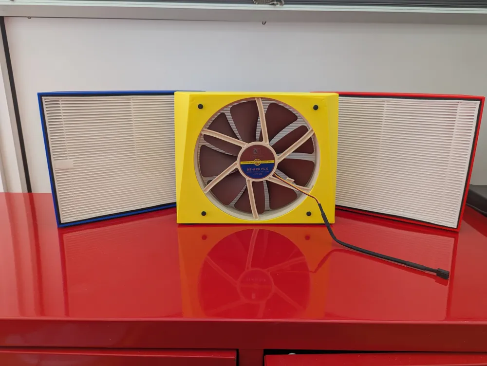 Noctua 200mm Ikea UPPATVIND Filter V2 - Free 3D Print Model - MakerWorld