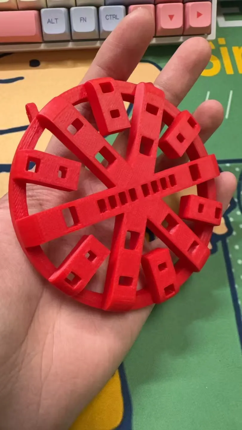 1:87 scale 8-meter subway construction shield machine blade model by 溯 ...