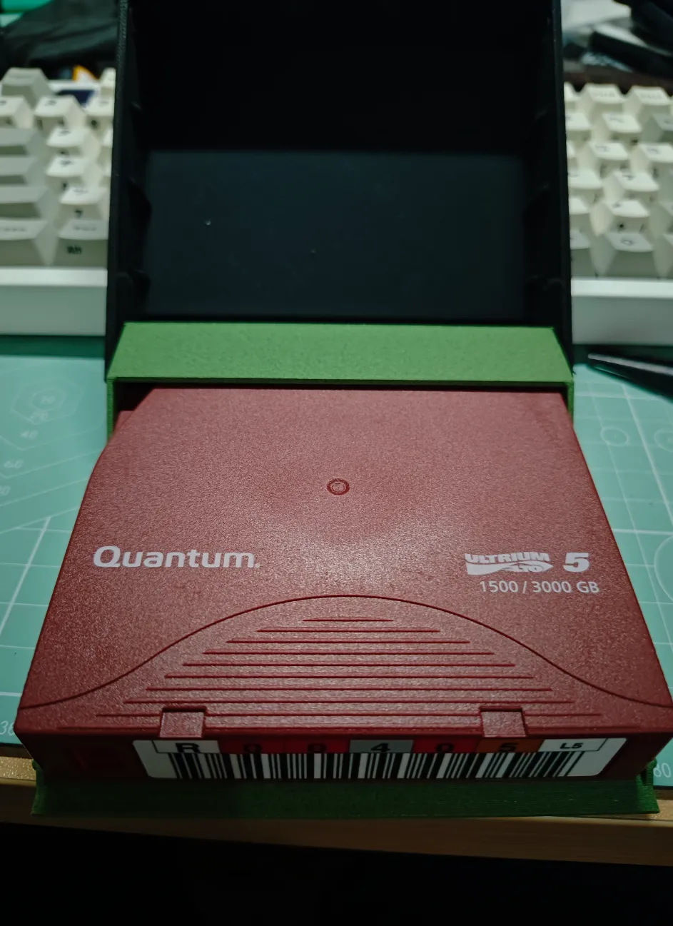 LTO Tape Case - Free 3D Print Model - MakerWorld