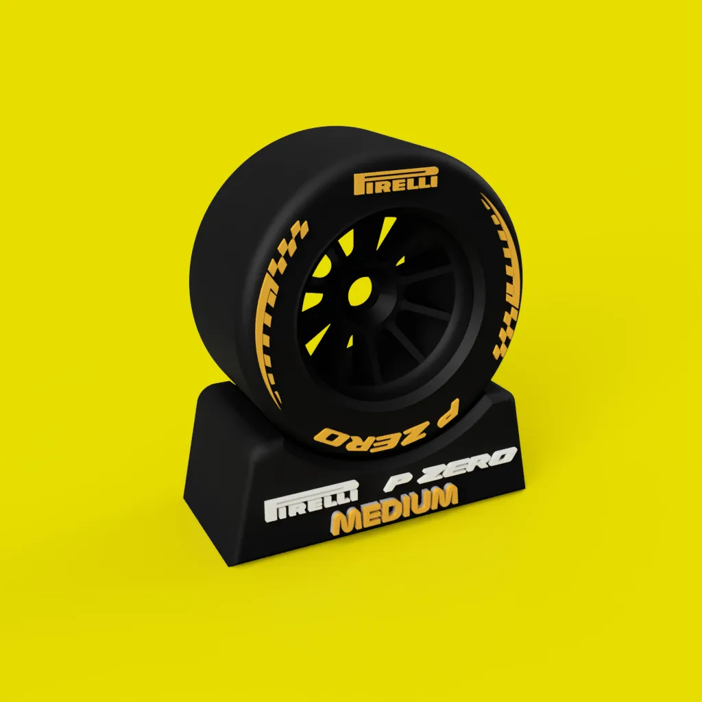Pirelli 2026 F1 Tyre PZERO new design range - Free 3D Print Model ...