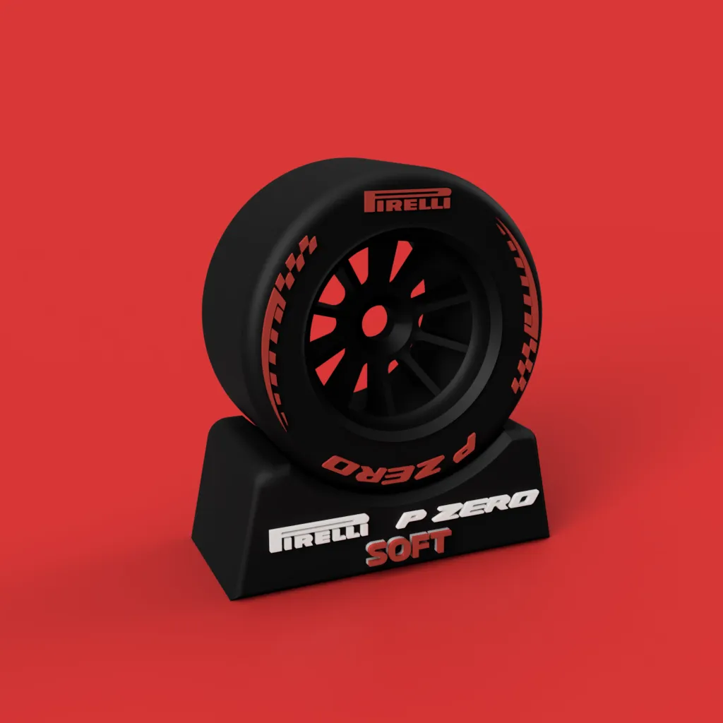 Pirelli 2026 F1 Tyre PZERO new design range - Free 3D Print Model ...