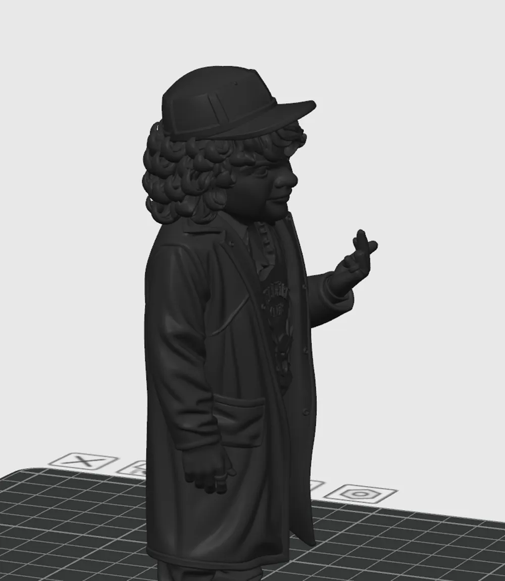 DUSTIN (STRANGER THINGS) -HELLFIRE CLUB - CHIBI – Kostenloses 3D ...