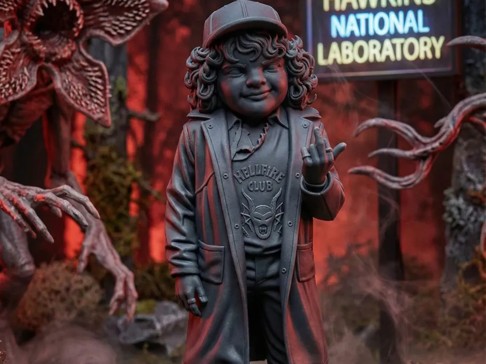 DUSTIN (STRANGER THINGS) - HELLFIRE CLUB - CHIBI por chuny MakerWorld ...