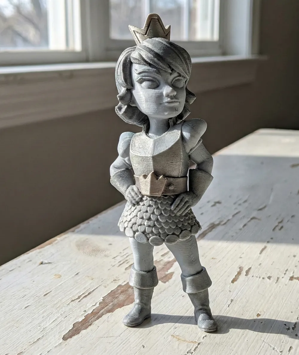 Princesa do Clash Royale (Pose Heroica) - Modelo gratuito para ...