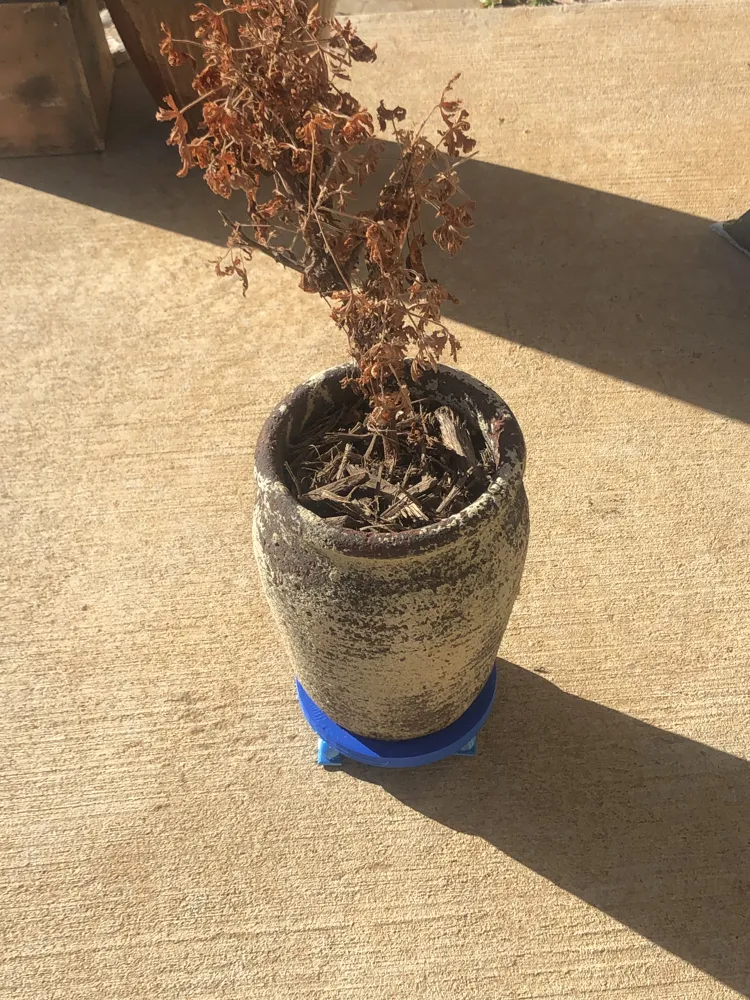 GlideBase (Plant Pot Holder) - Free 3D Print Model - MakerWorld