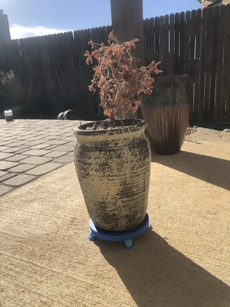 GlideBase (Plant Pot Holder) - Free 3D Print Model - MakerWorld