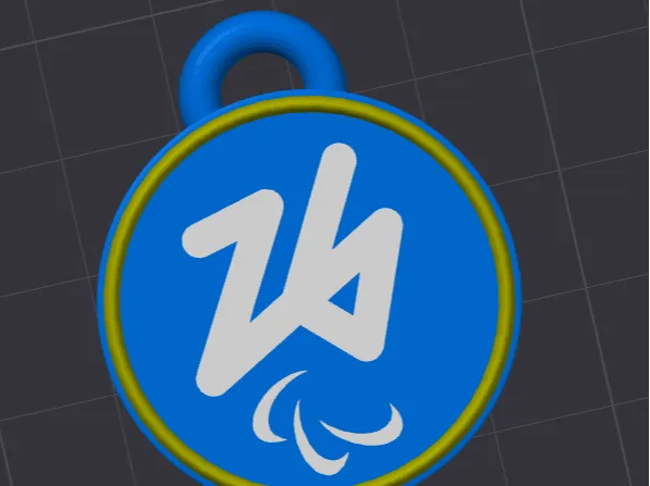 Olympic 2026 Keychain by JJ_Maker MakerWorld: Download Free 3D Models