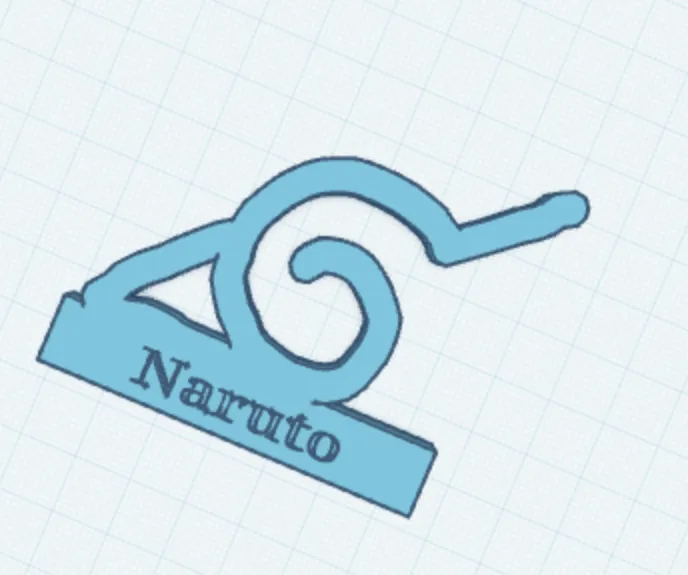Naruto Logo - Free 3D Print Model - MakerWorld