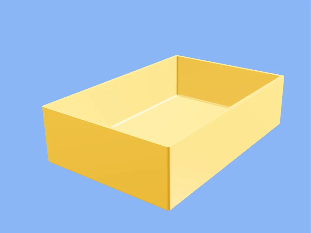 simple box B - Free 3D Print Model - MakerWorld