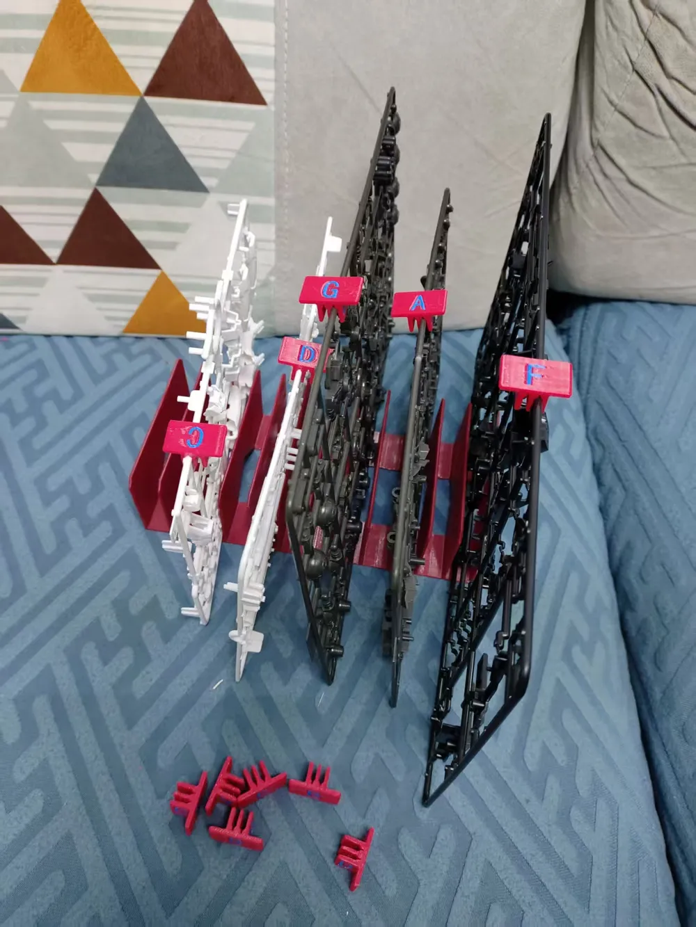 Gundam Model Kit Runner Tags - Free 3D Print Model - MakerWorld