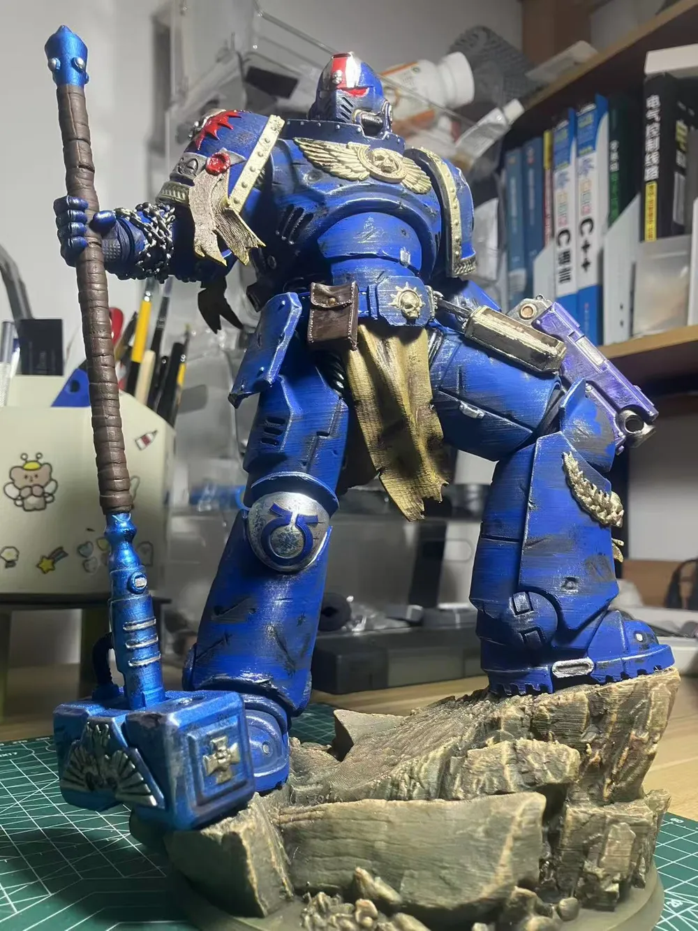 Warhammer 40K Ultramarine - Titus - Free 3D Print Model - MakerWorld