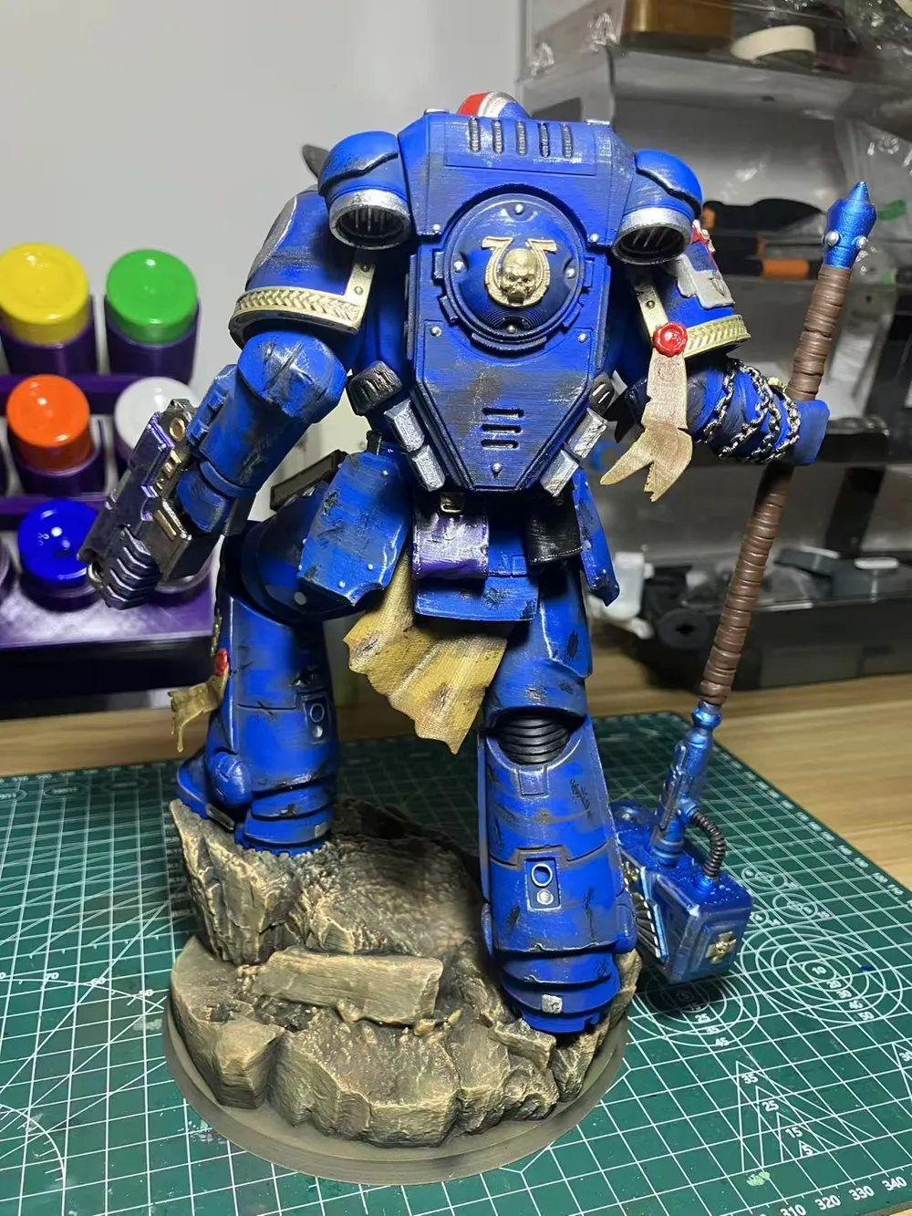 Warhammer 40K Ultramarine - Titus - Free 3D Print Model - MakerWorld