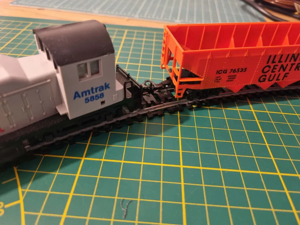 HO Scale Mehano Track Connector - Free 3D Print Model - MakerWorld