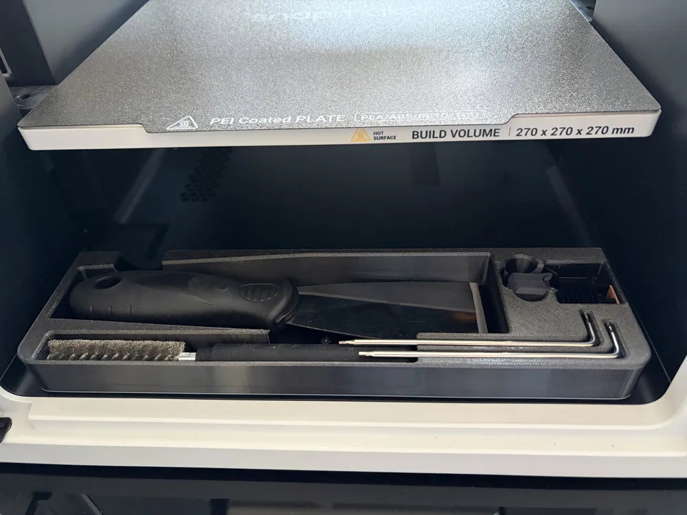 Snapmaker U1 toolbox and spare nozzle - Free 3D Print Model - MakerWorld
