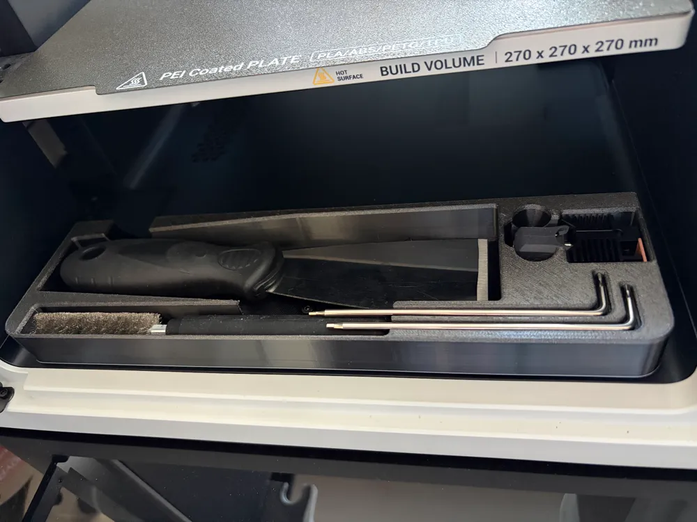 Snapmaker U1 toolbox and spare nozzle - Free 3D Print Model - MakerWorld