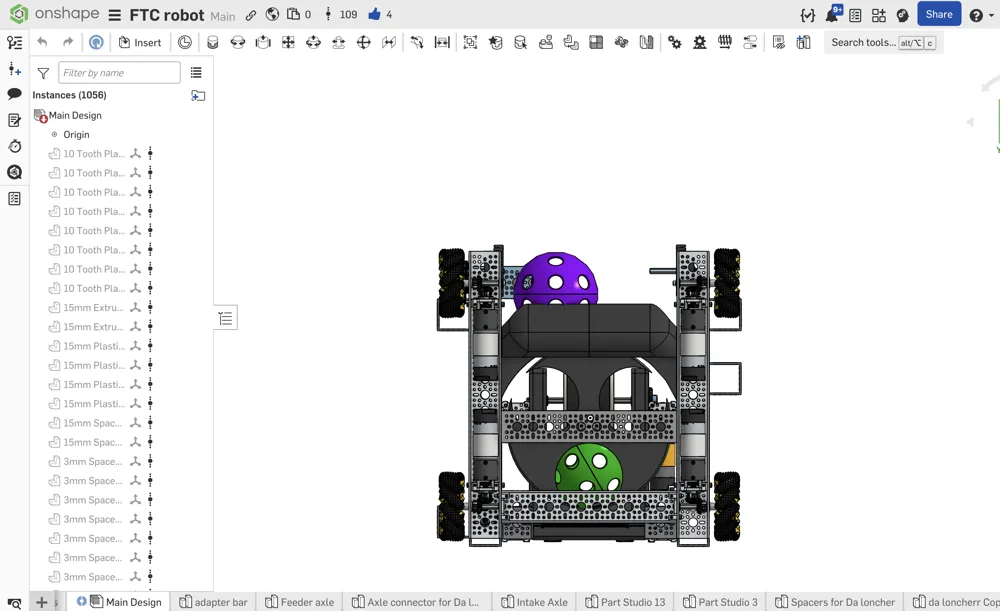 4-H Gear Grinders' FTC Decode Robot - Free 3D Print Model - MakerWorld
