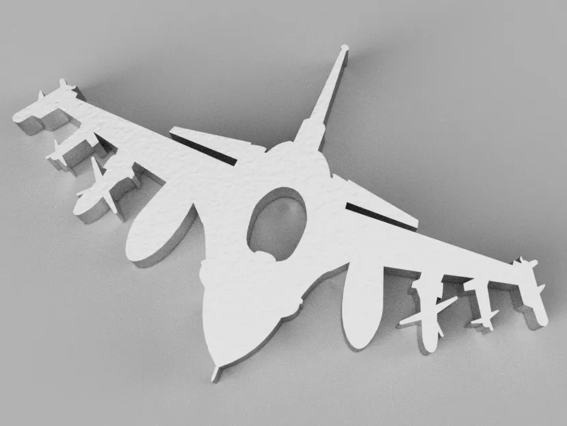 Logo F16 - Free 3D Print Model - MakerWorld