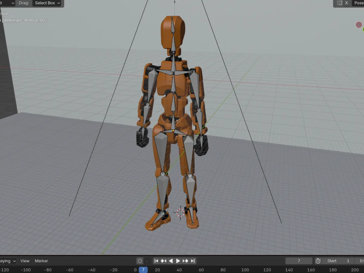rigged dummy 13 model for blender - Free 3D Print Model - MakerWorld