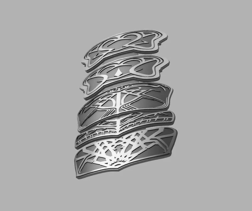 Placas de brazalete de Altair de Assassins Creed - Modelo de impresión ...