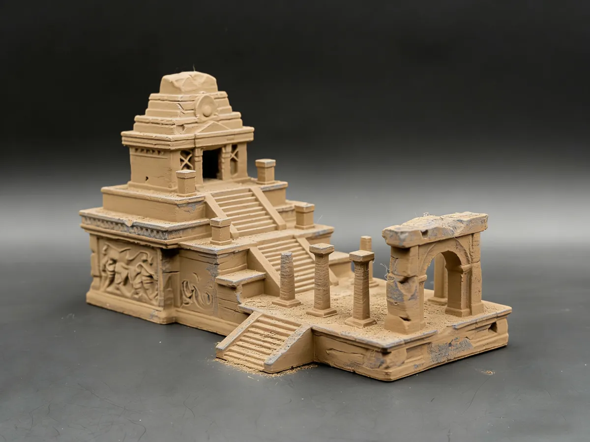 Medieval Temple - Free 3D Print Model - MakerWorld
