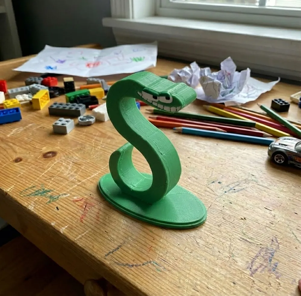 Letter S Alphabet Lore - Free 3D Print Model - MakerWorld