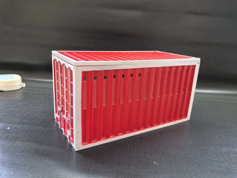 Container Power Strip Storage Box - Free 3D Print Model - MakerWorld