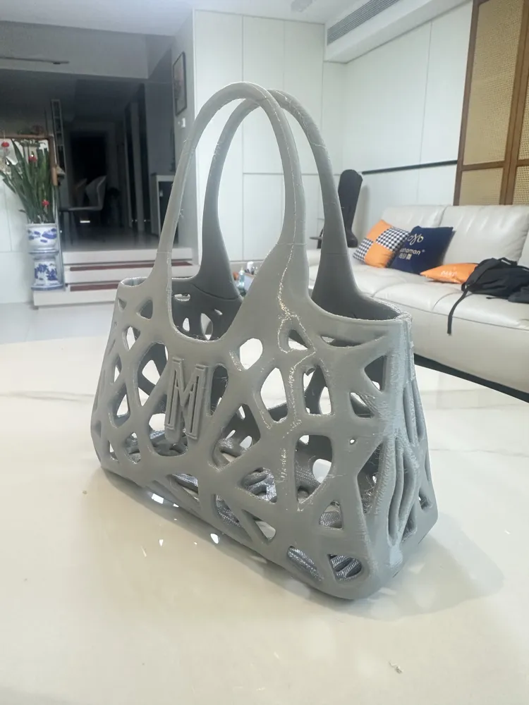 Bolso de mano transpirable con estilo futurista para verduras, frutas o ...