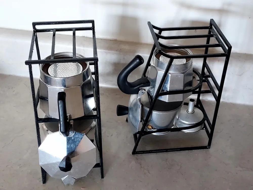 Moka Pot Drying Tower (2-cup & 3-cup) by T8OASTER MakerWorld: Download ...
