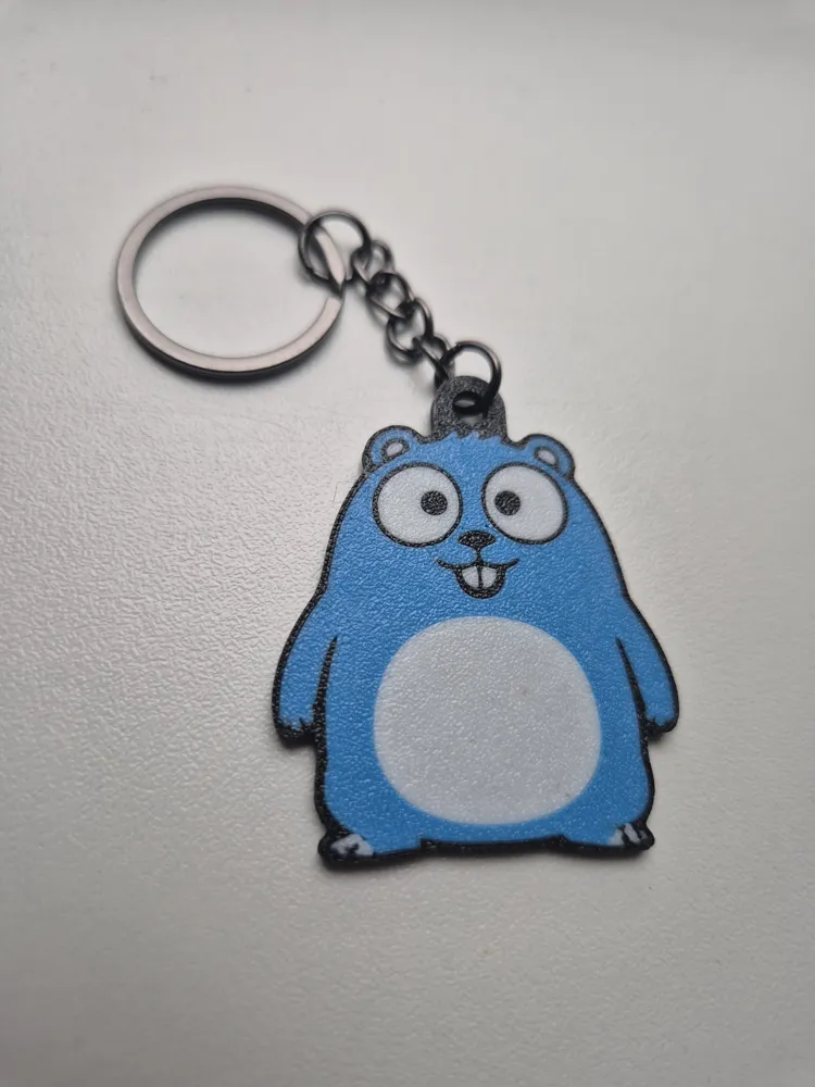 Grizzy and the Lemmings, aka Tabodi keychain - Free 3D Print Model ...