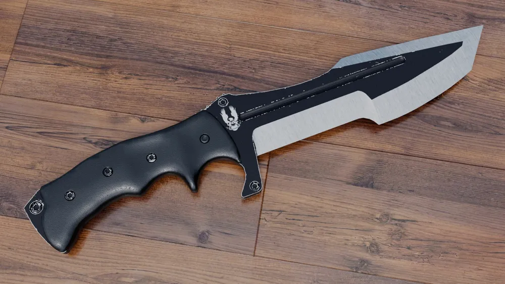 M11 Combat Knife (Master Chief/ODST Knife - Halo) by Barnus MakerWorld ...