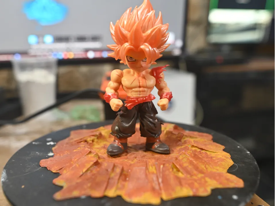 GOKU DRAGONBALL - Free 3D Print Model - MakerWorld
