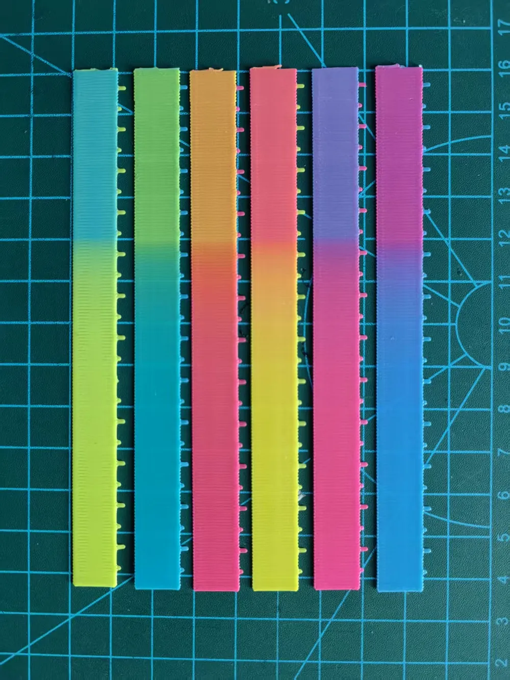 Multi-color purge test model - Free 3D Print Model - MakerWorld