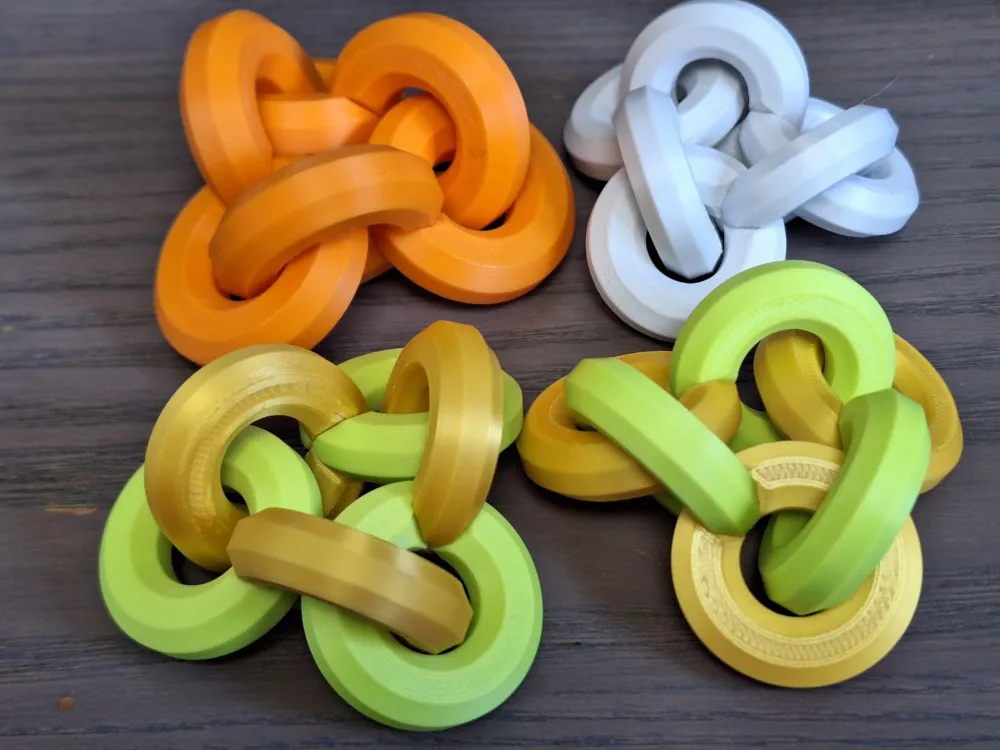 Infinity Fidget Chain - Free 3D Print Model - MakerWorld