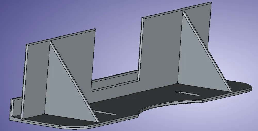 Monitor mount for Lab Rax server rack - Free 3D Print Model - MakerWorld