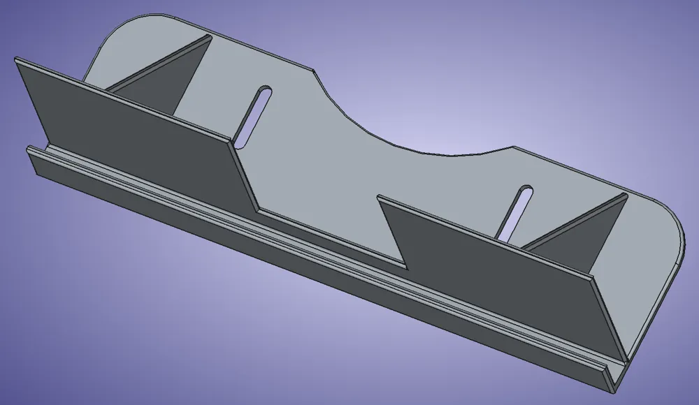 Monitor mount for Lab Rax server rack - Free 3D Print Model - MakerWorld