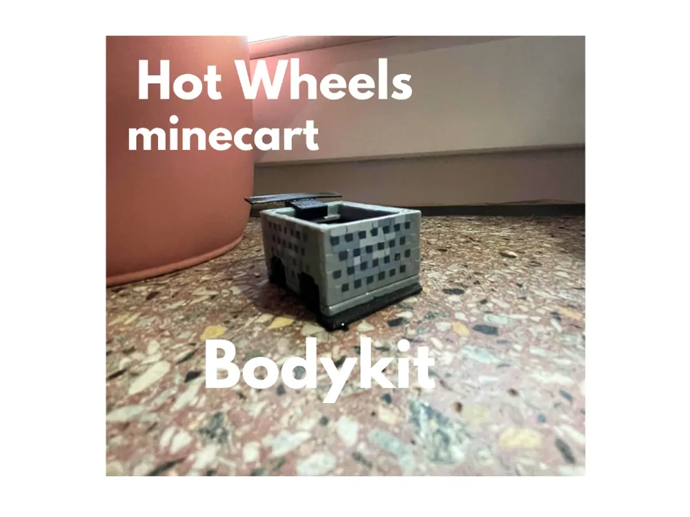 Hw Minecart Bodykit by Banton MakerWorld: Download Free 3D Models