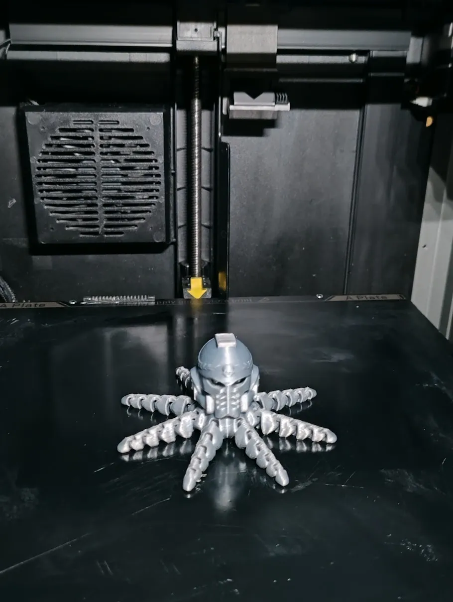 40K WarHoctopus Marine Print In Place Supportless - Free 3D Print Model ...