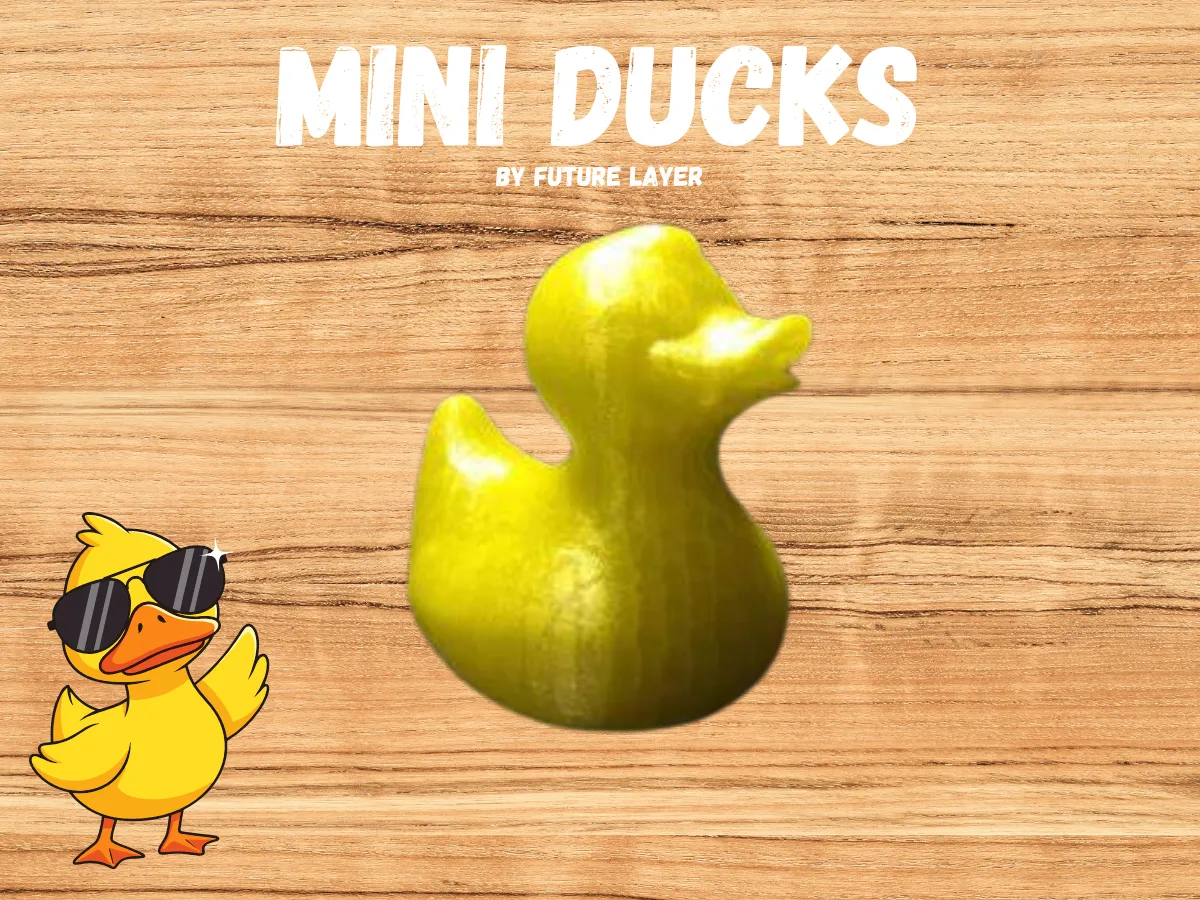 Mini Duck by Future Layer MakerWorld: Download Free 3D Models