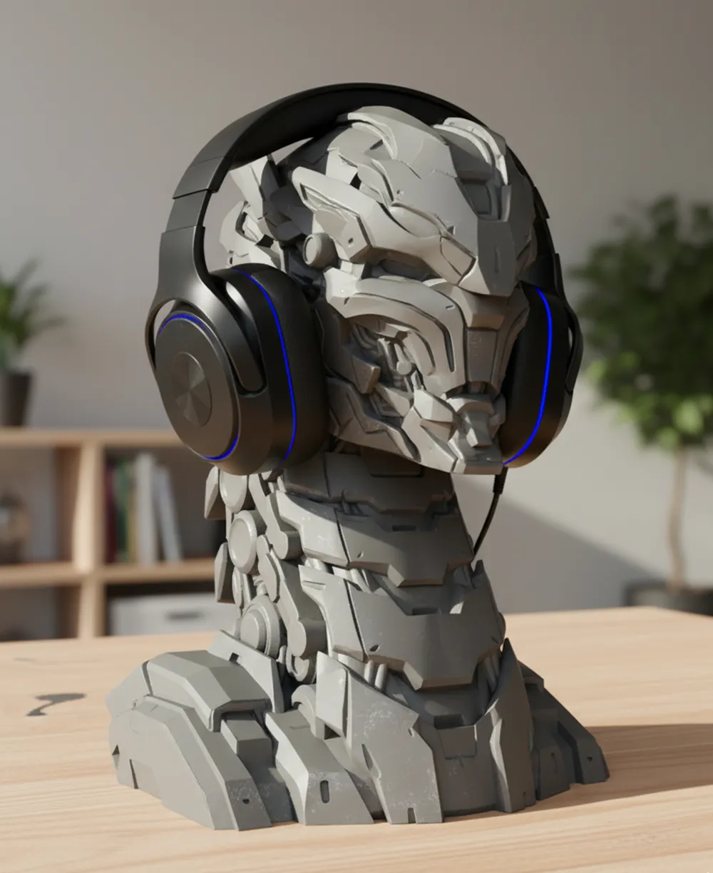 Support pour casque Dragon | Configuration de jeu très détaillée ...