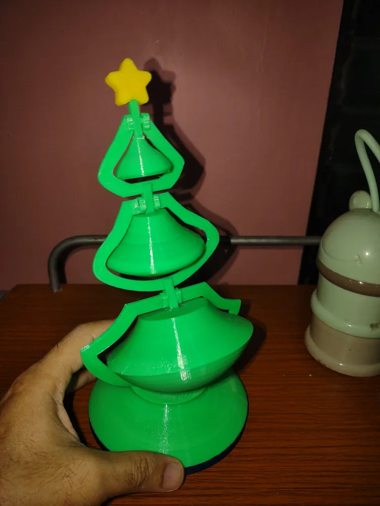 Articulated Balancing Christmas Tree - Free 3D Print Model - MakerWorld