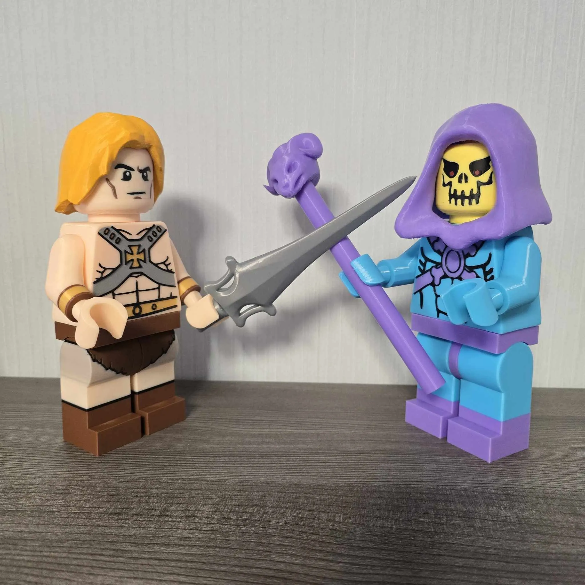 Skeletor * MOTU * ~22 cm - Free 3D Print Model - MakerWorld