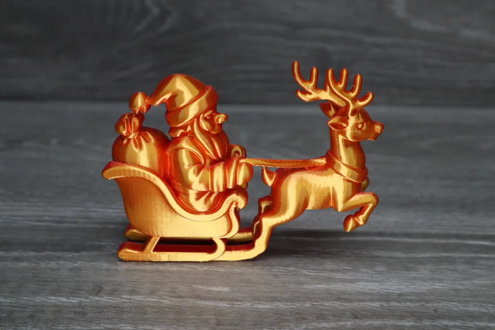 Santa's sledge by 3D Prints&Builds MakerWorld: Download Free 3D Models