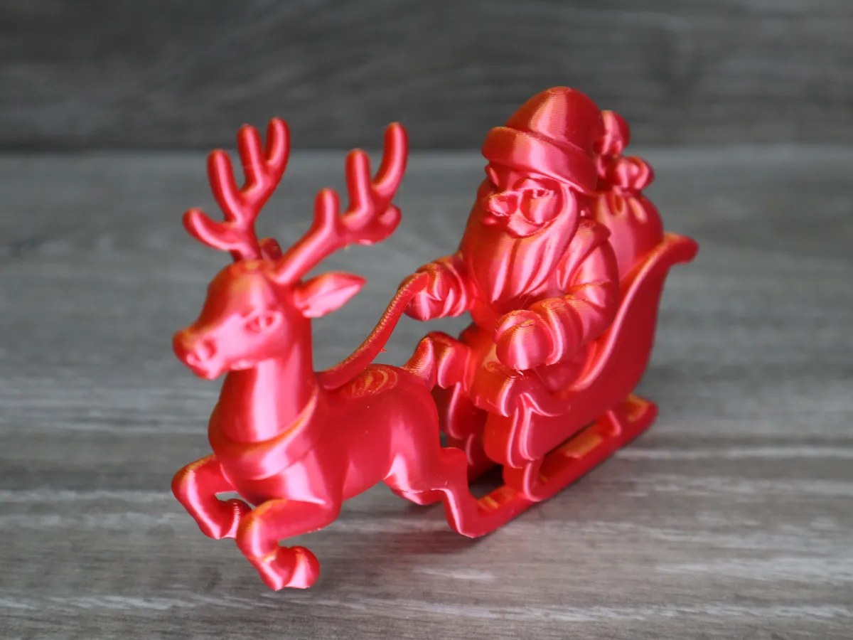 Santa's sledge by 3D Prints&Builds MakerWorld: Download Free 3D Models
